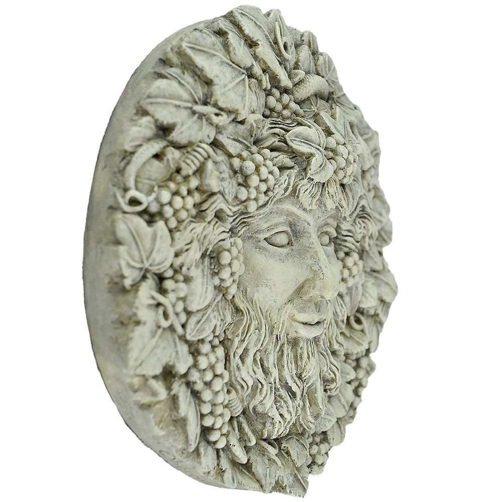bacchus wall plaque